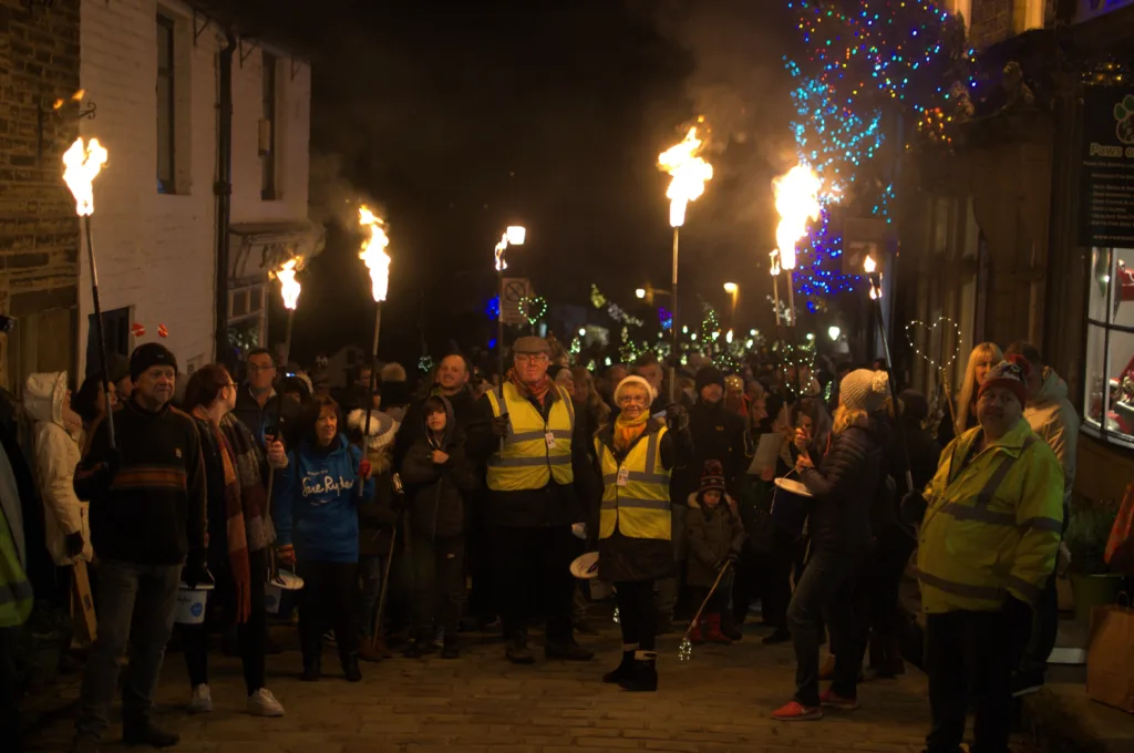 Haworth's Torchlight Parade - It's On In Bradford